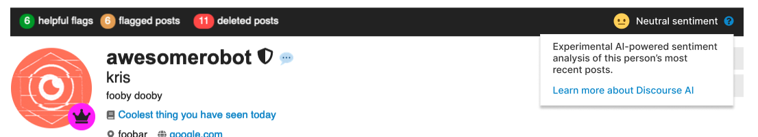 Introducing Discourse AI - Discourse - Moe Tom